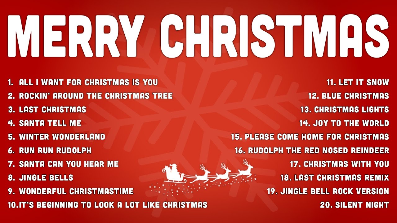 Christmas Songs Playlist 🎅🏼 Classic Christmas Music Playlist 🎄 Top ...