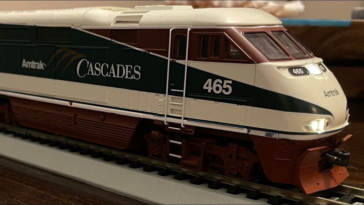 Athearn Ho RTR F59PHI with Sound Review. - YouTube