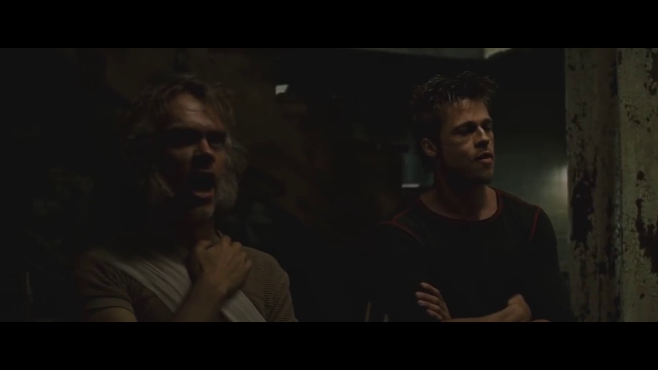 Fight club: Narrator vs Angel face - YouTube