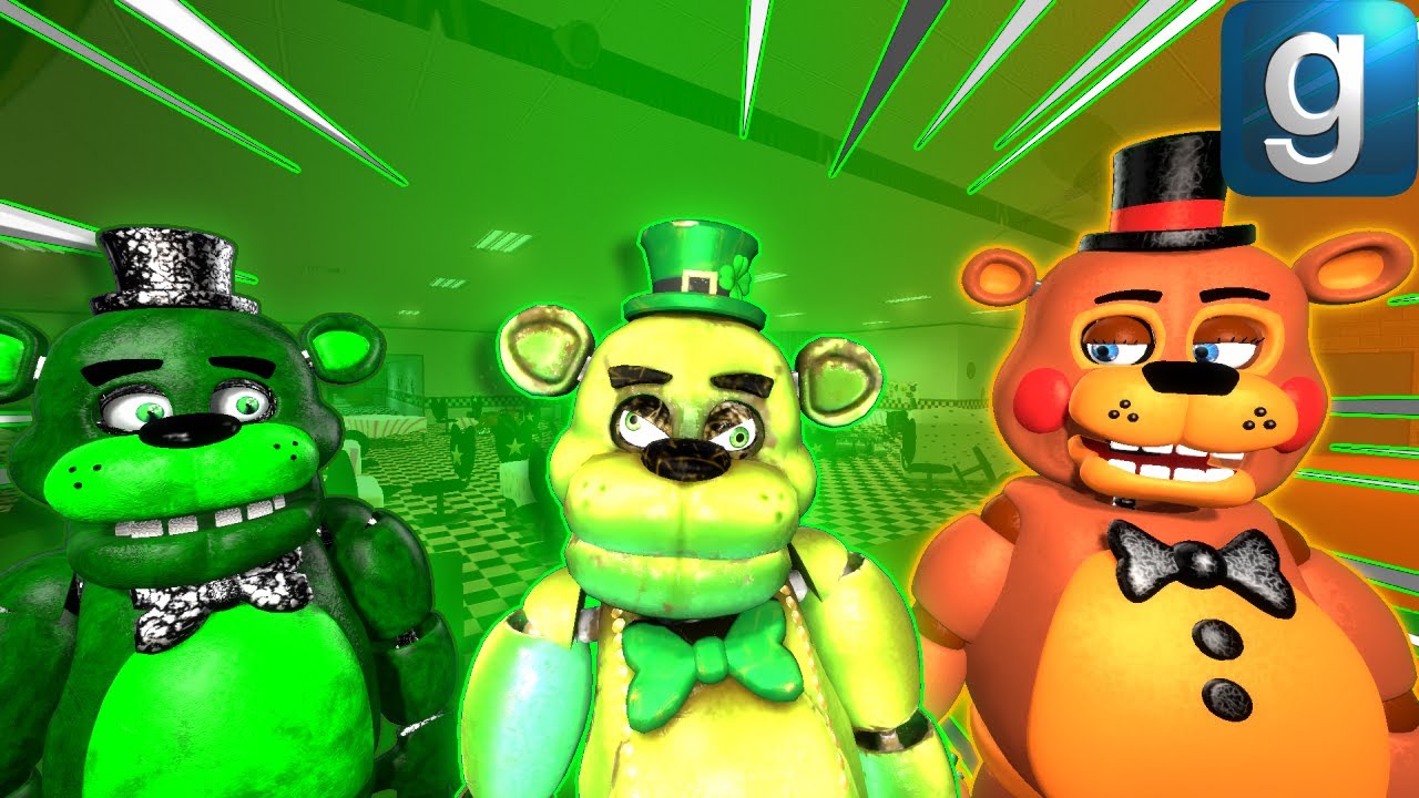 Gmod Fnaf | Freddy Catches a "leprechaun." | St Patrick's Day Special ...