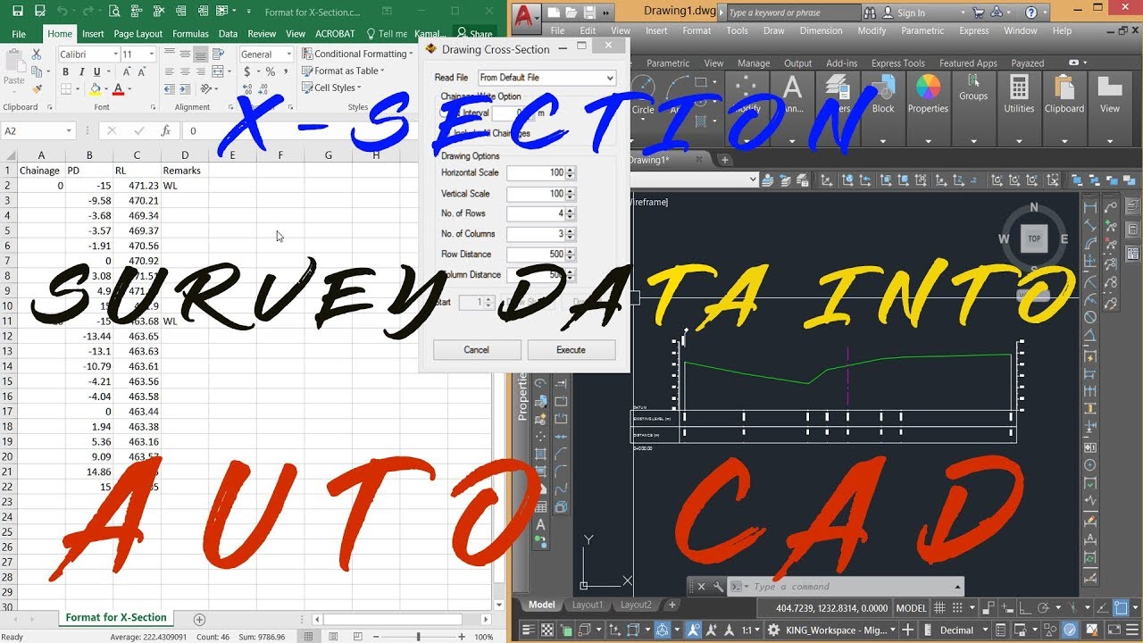 How To Plot Survey Cross Section Data Into Auto CAD YouTube how-to-plot-survey-cross-section-data-into-auto-cad-youtube