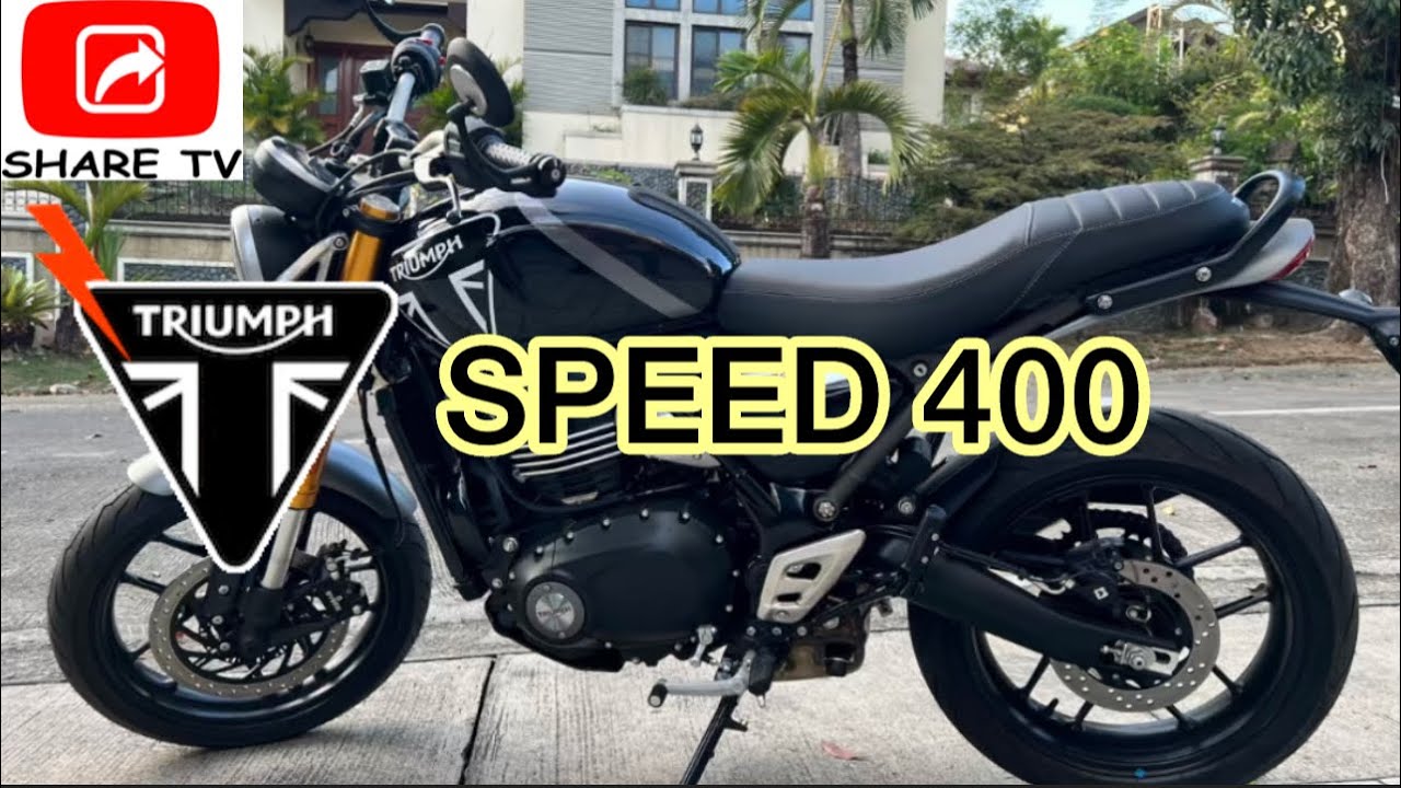 The Ultimate Beginner Bike - TRIUMPH SPEED 400 First Impression ...