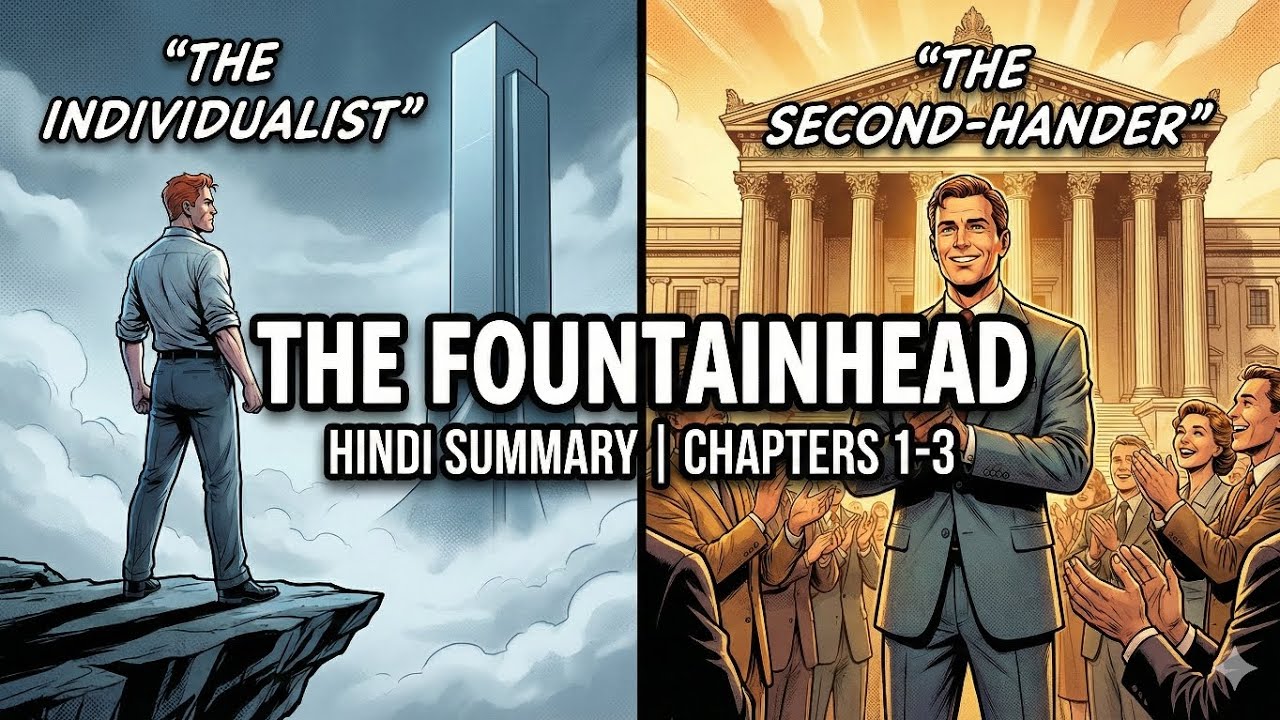 The Fountainhead by Ayn Rand | Chapters 1-3 Audiobook Summary in Hindi ...
