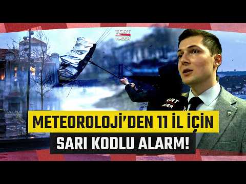 Meteoroloji'den Kritik Rüzgar ve Fırtına Uyarısı! İşte İstanbul Dahil Rüzgardan Etkilenecek 11 İl..