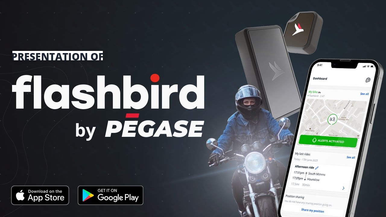 Flashbird GPS Tracker (by Pegase Moto)- Presentation 2023 - YouTube