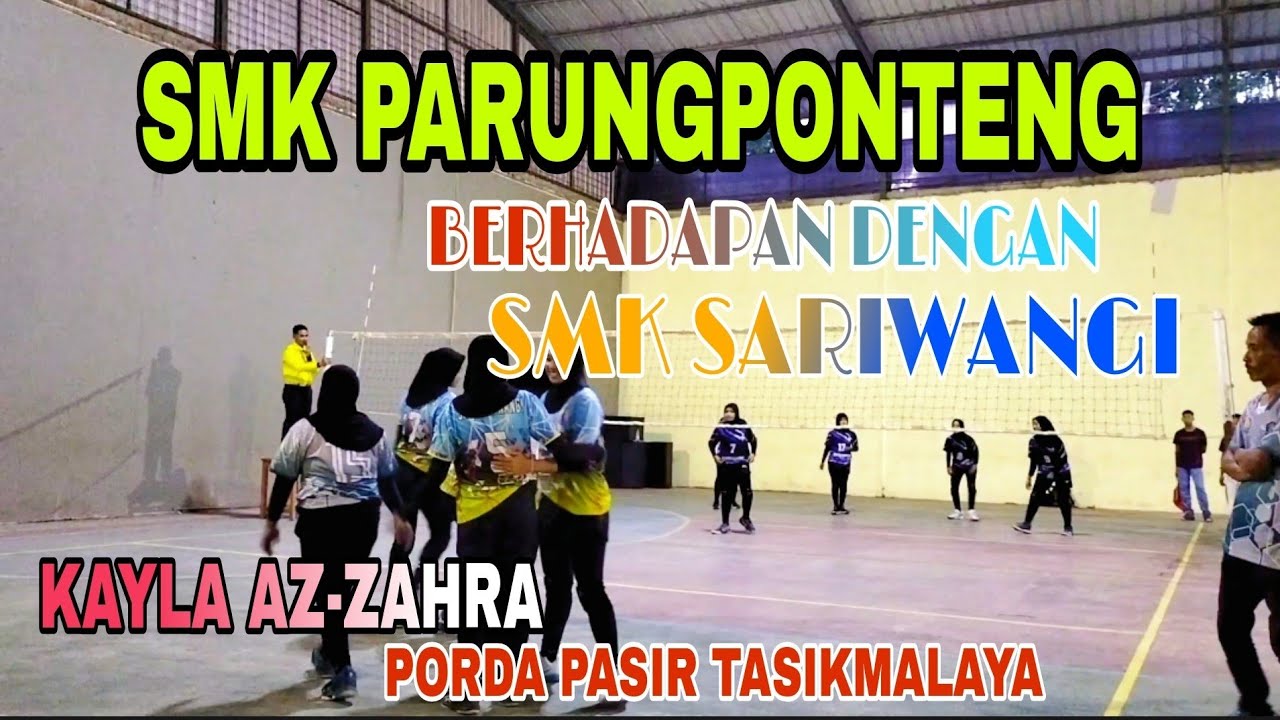 TURNAMEN VOLL BALL SEKEBUPATEN TASIKMALAYA TINGKAT SMK#akademijareged # ...