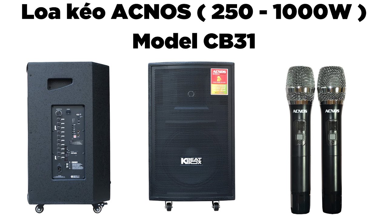 Loa kéo Acnos CB31 #loakeoacnos #loadidongacnos #loakaraokeacnos - YouTube