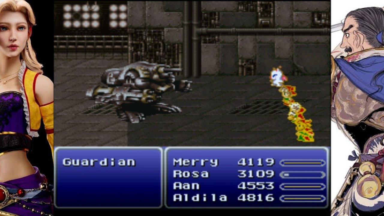 Final Fantasy 3 SNES Part 86 Menguasai Lore Blue Magic milik Strago ...