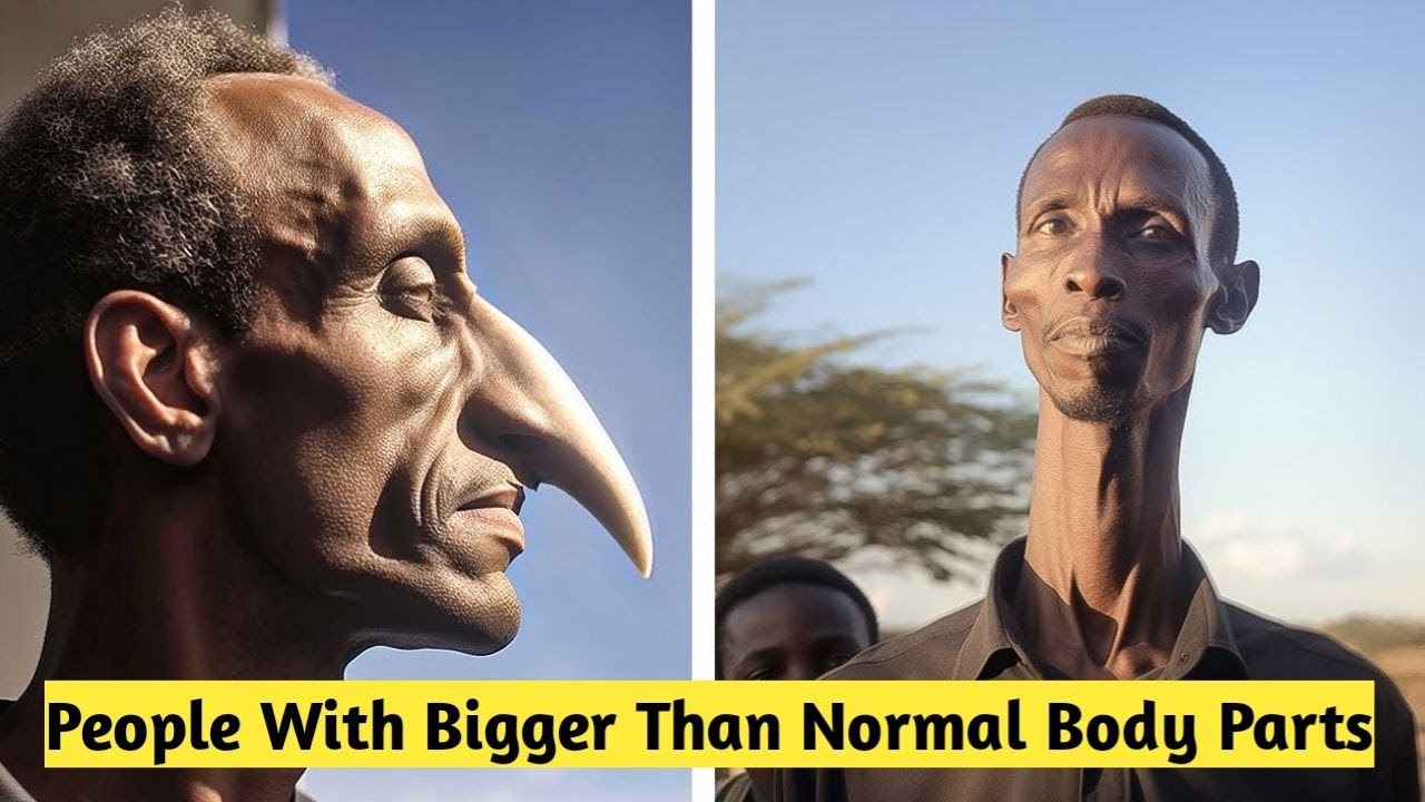 People With Bigger Than Normal Body Parts/Mr.beast - YouTube