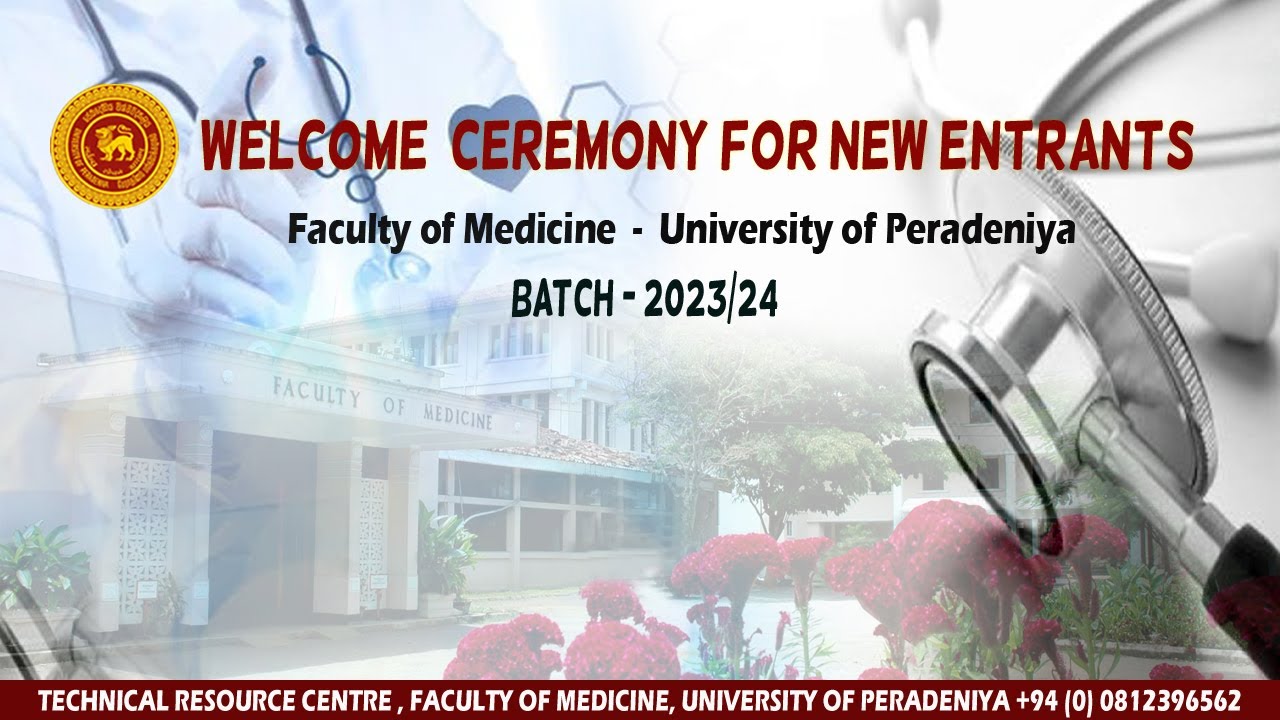 Welcome Ceremony for New Entrants|2023/24 Batch | Faculty of Medicine ...