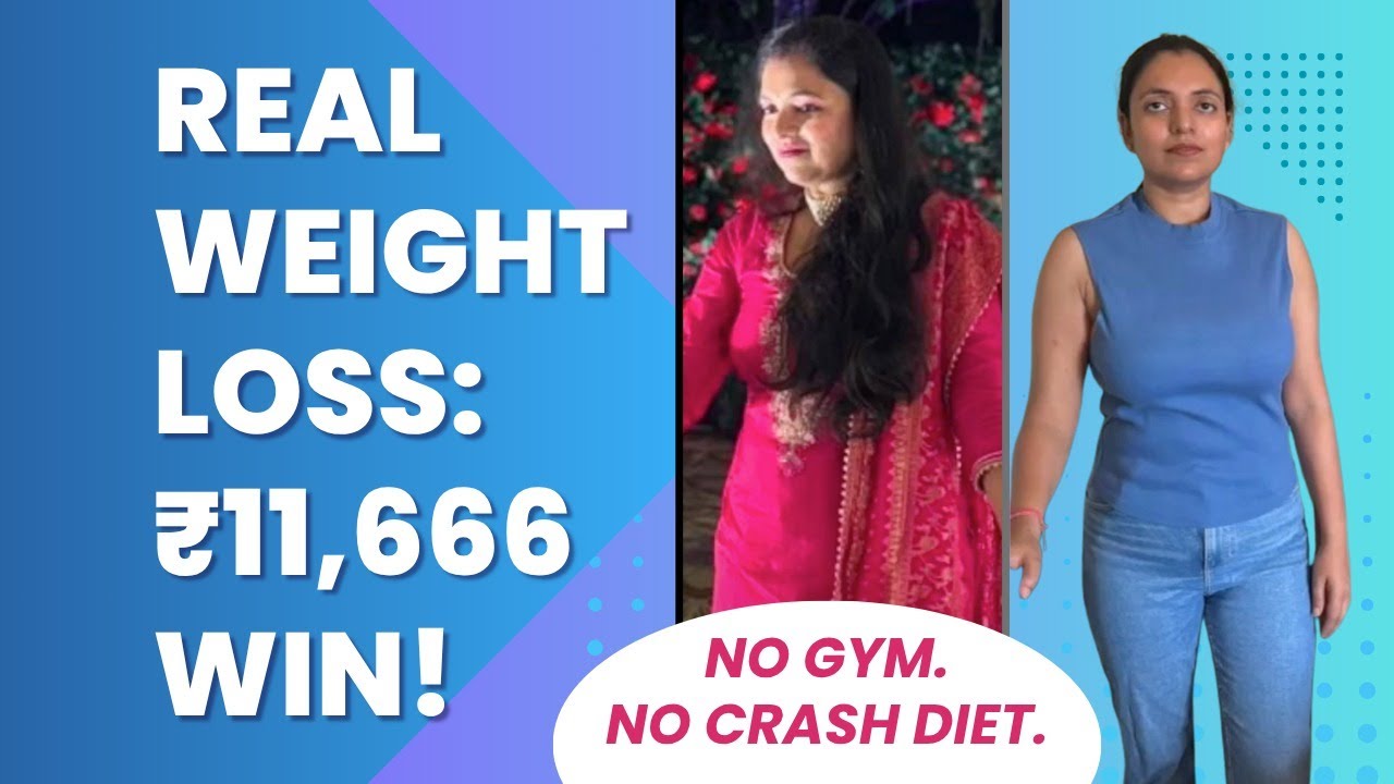 Lost 7.2 KG in 6 Weeks & Won ₹11,666! | Speed Slim Weight Loss Story ...
