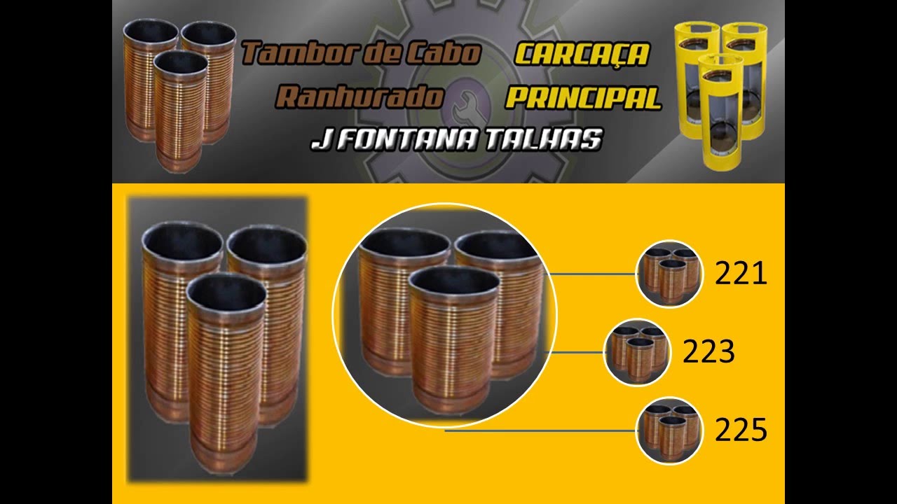 TAMBOR DE CABO RANHURADO DE TALHA MUNCK - YouTube