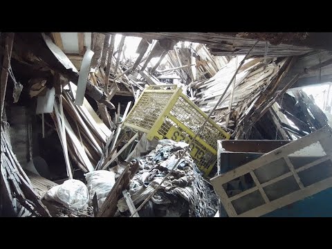 Exploring whats Left of a Abandoned Clothing Factory - YouTube