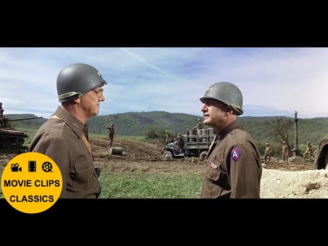 Patton (1970) - Patton and Bradley - YouTube