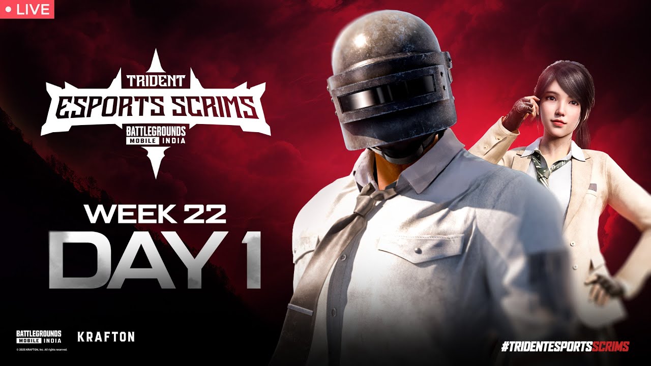 Trident Esports Scrims - Week 22 Day 1 - YouTube