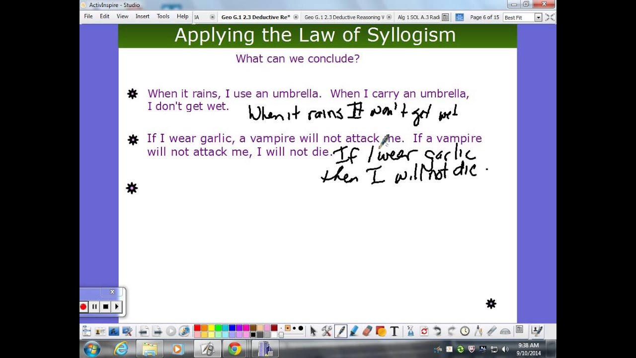 Logic: Deductive Reasoning - YouTube