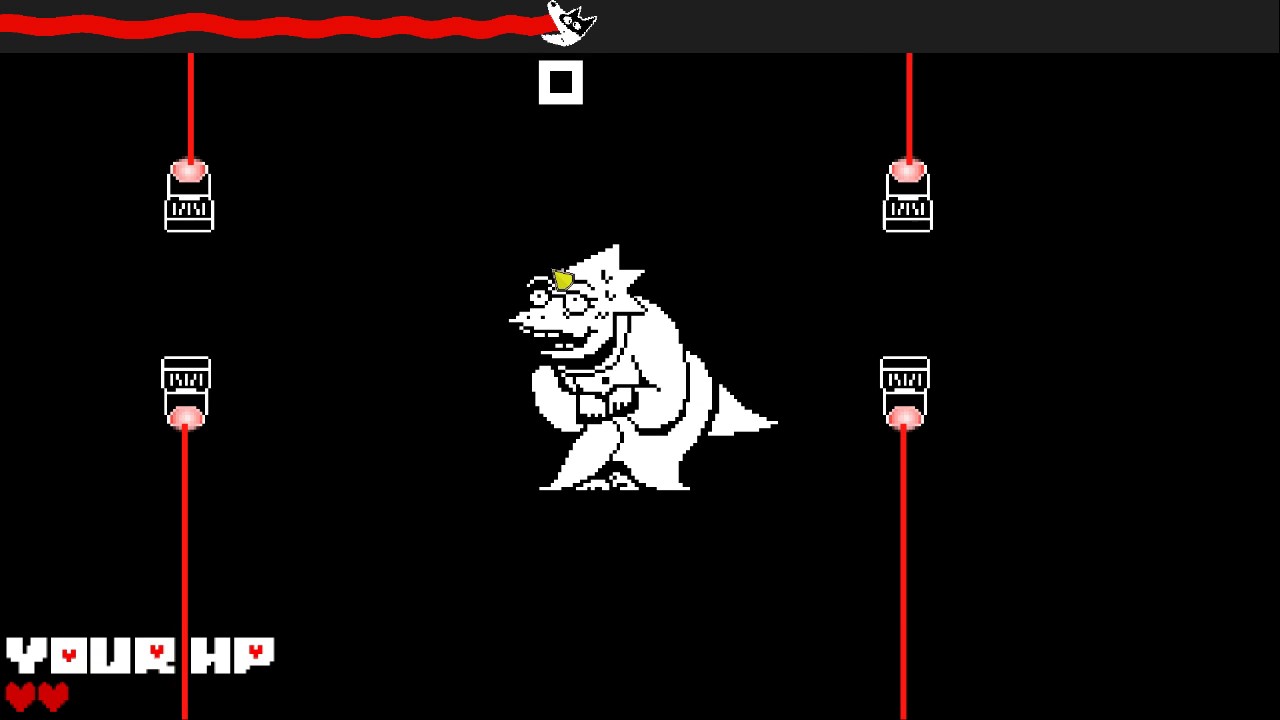 Clickertale 2 - Alphys Boss fight - YouTube