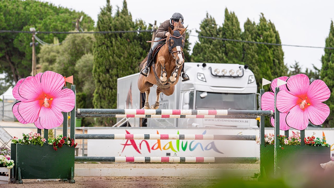 Eme 🥉 in the 1.45m 8/yo class | Sunshine Tour - YouTube