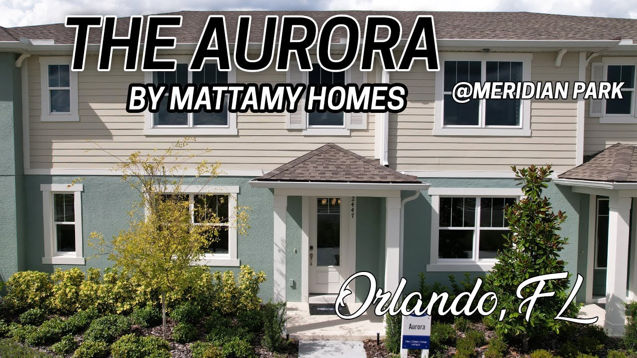 Orlando, FL | Mattamy Homes | Aurora Floor Plan | 1,476 sq ft | Meritage Parks #MovingToFlorida ...