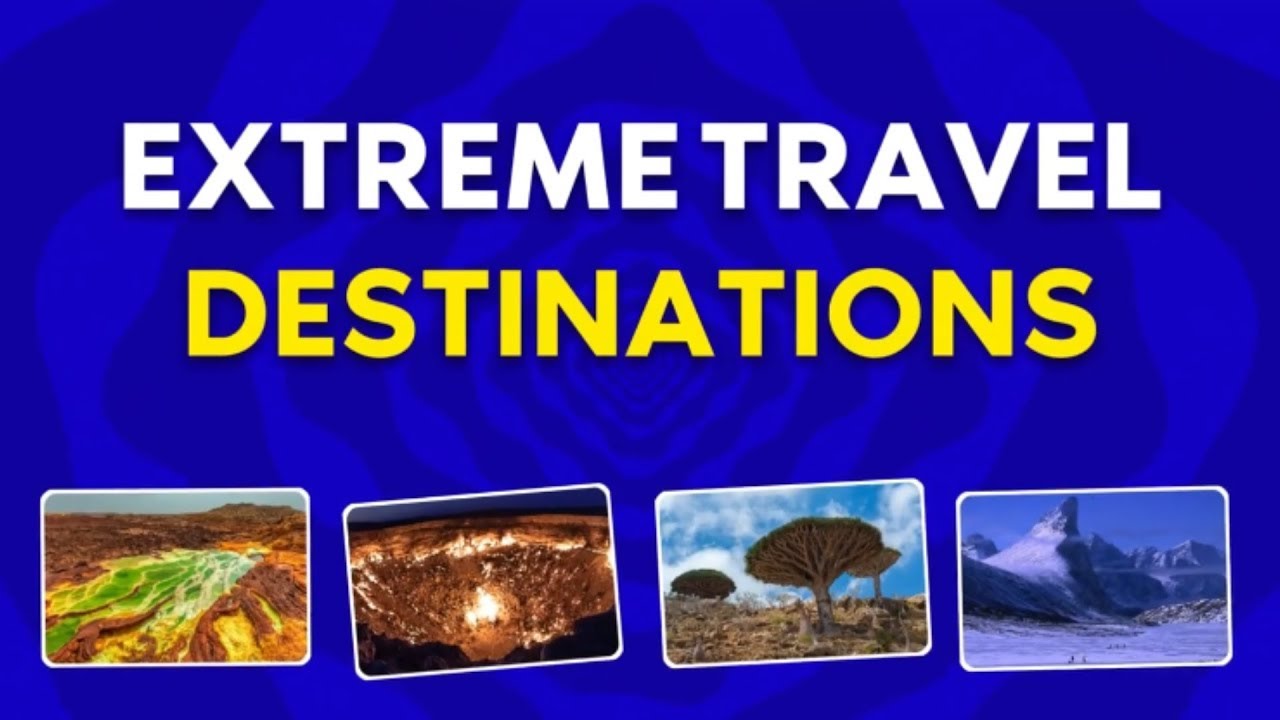20 Extreme Travel Destinations 🌍 | True or False? Mind-Blowing Facts ...