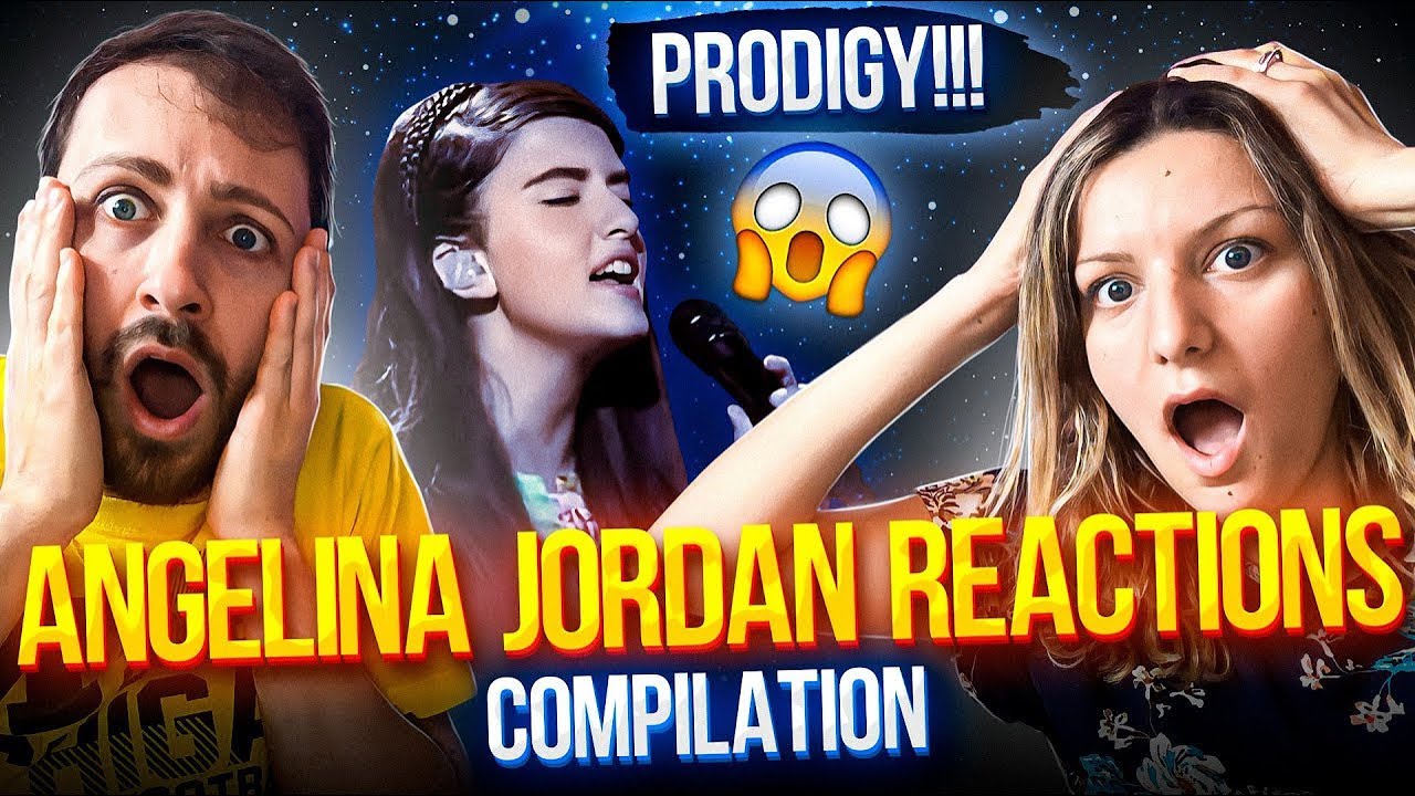 ANGELINA JORDAN REACTIONS Compilation!!! Best of Angelina Jordan - YouTube