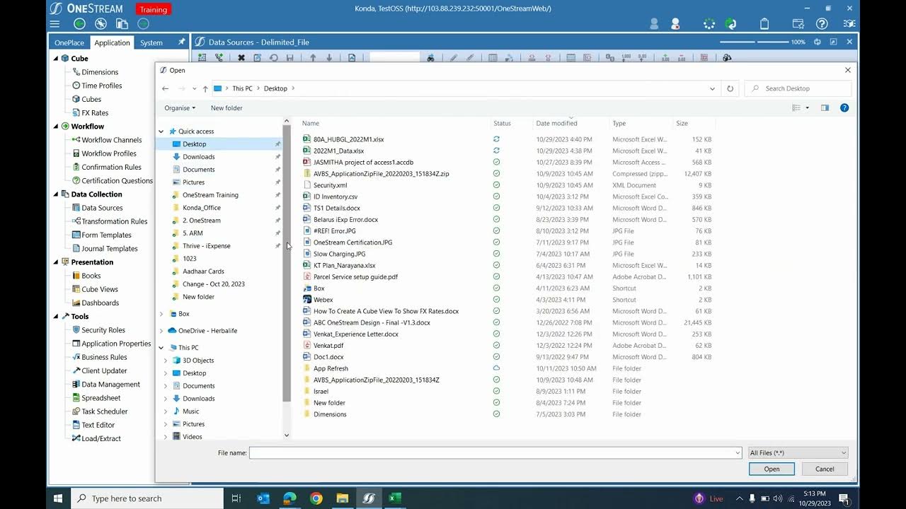 Data Sources Creation in OneStream - YouTube