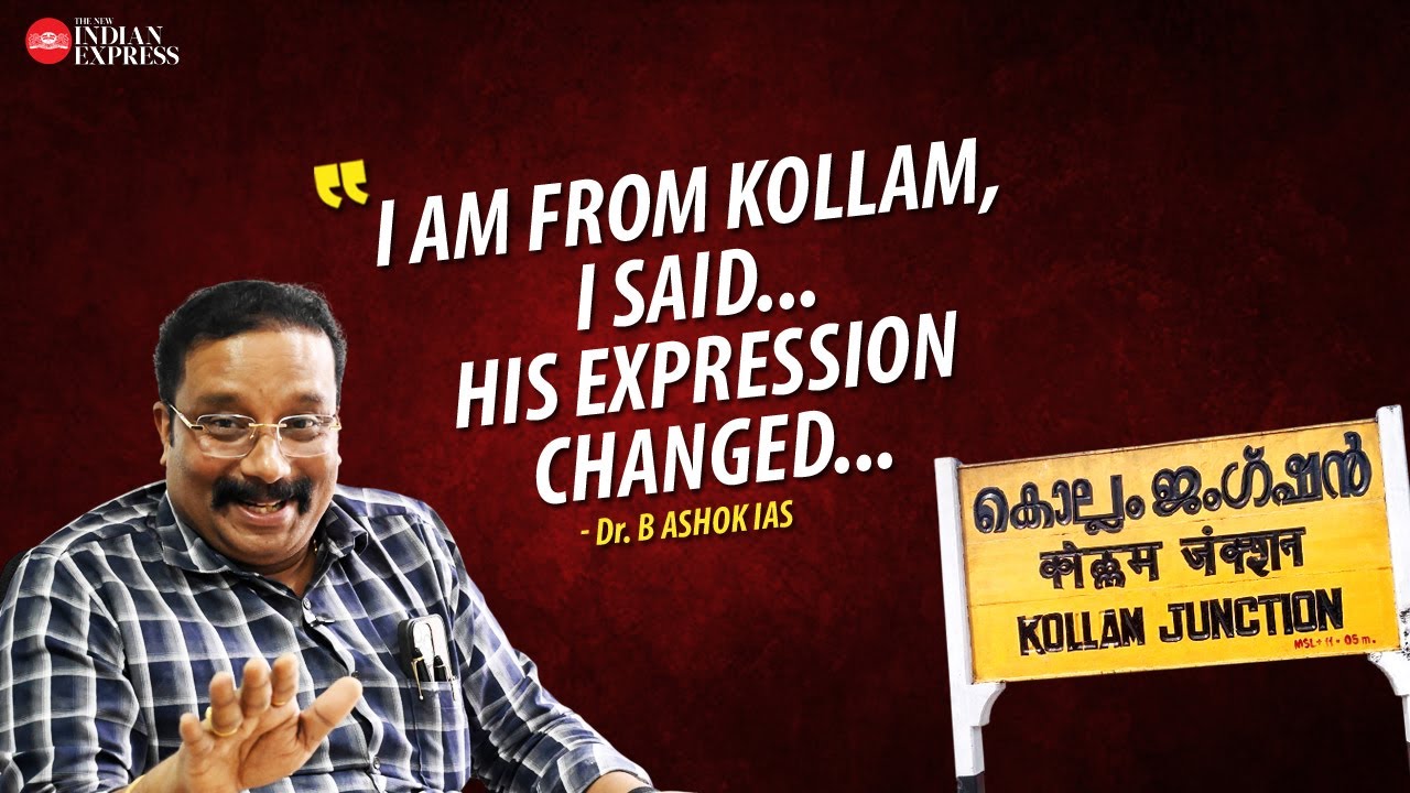 'He was not very pleased to hear that' - Dr. B. Ashok IAS | Interview ...