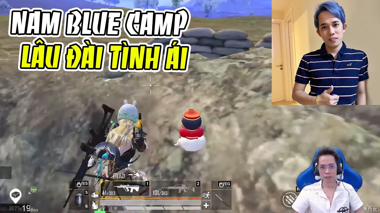Nam Blue | NAM BLUE CHẠY BO NHƯNG SỢ CÓ NGƯỜI CAMP TRÊN LÂU ĐÀI | PUBG ...