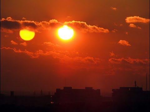 double sun in america country - YouTube