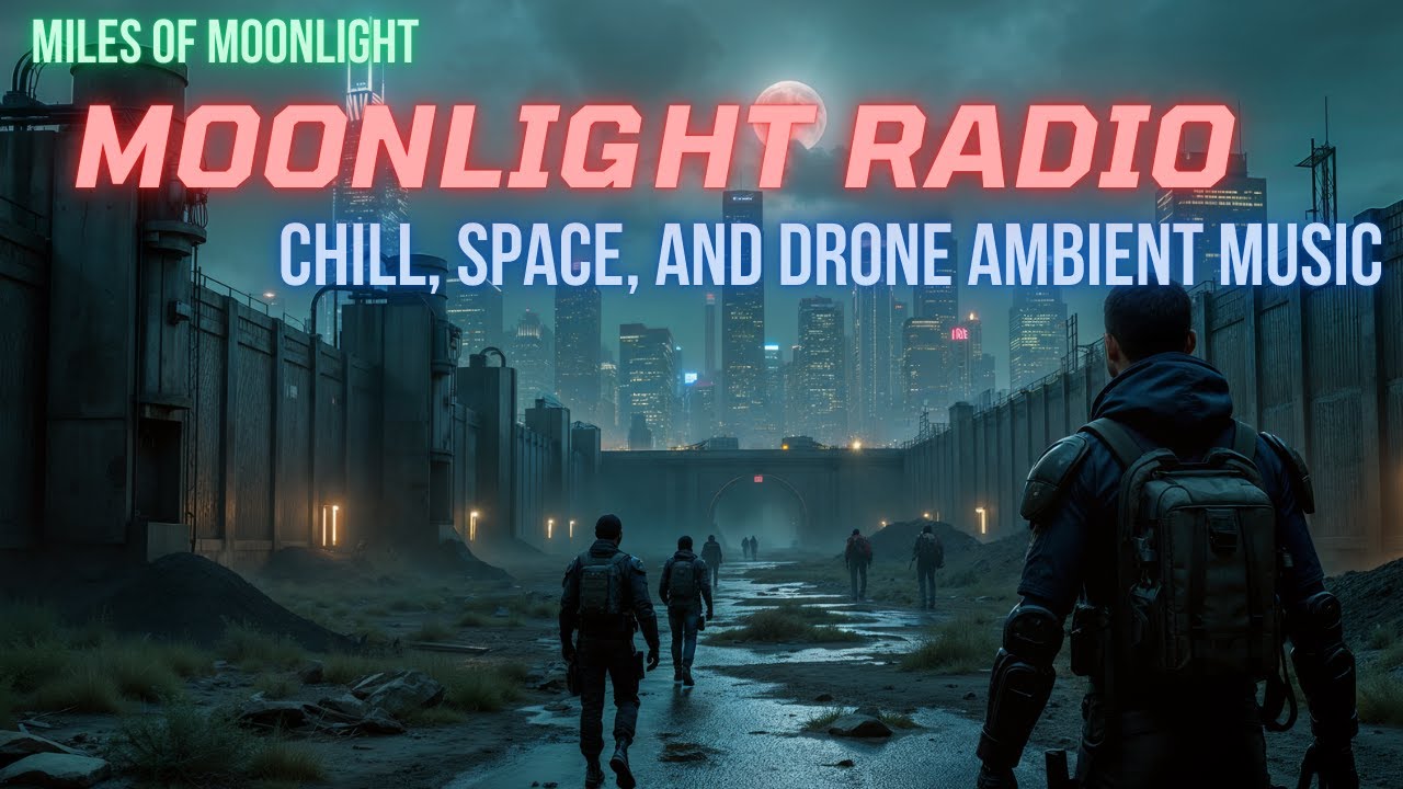 Moonlight Radio // Long-form music for focus // Chill, Space, and Drone ...