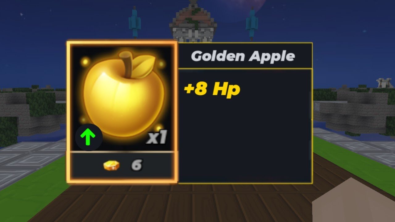 Golden Apple Get Buffed in Bedwars | Blockman Go - YouTube