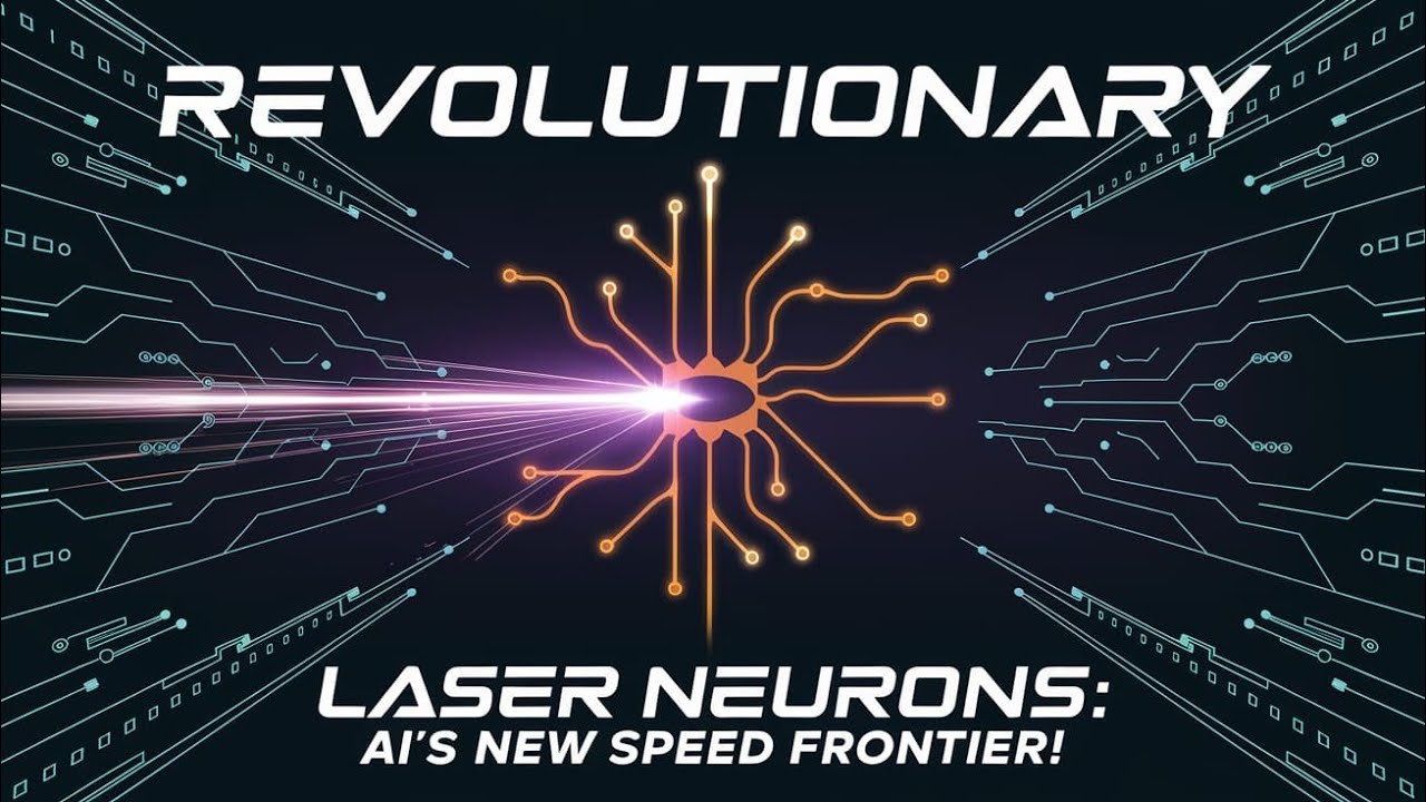Revolutionary Laser Neurons: Al's New Speed Frontier!#AI #LaserNeurons ...