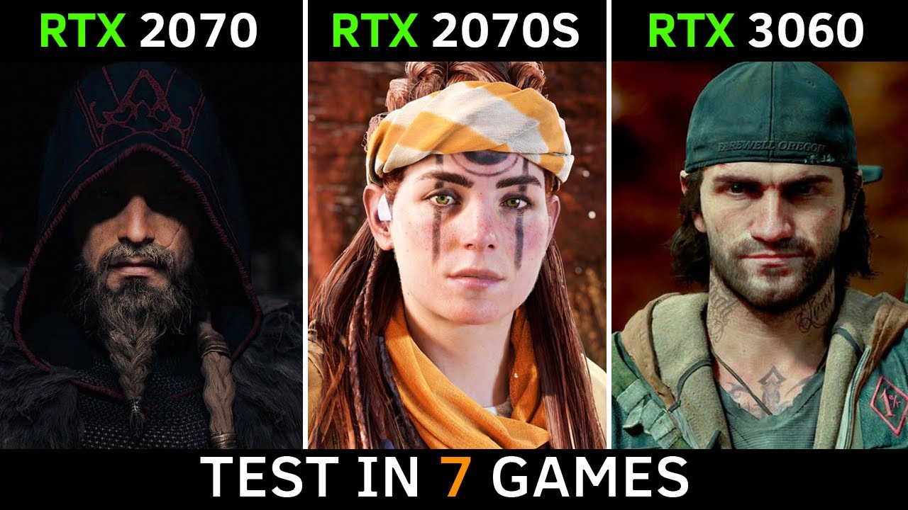 RTX 2070 vs RTX 2070 SUPER vs RTX 3060 | Test in 7 Games | 2022 - YouTube