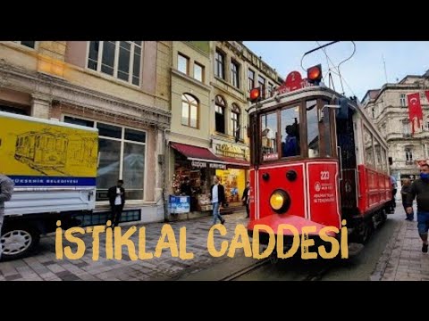 İstiklal Street Tramway Tour, İstanbul Turkey | İstiklal Caddesi Tramvay Turu, İstanbul