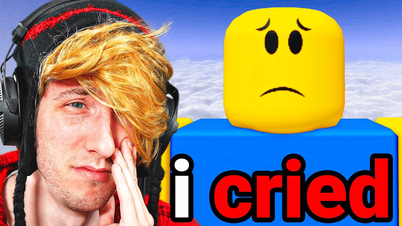 Roblox Made Me Cry... - YouTube
