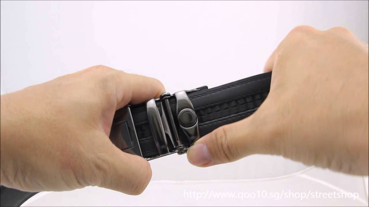 Belt Automatic Buckle - YouTube