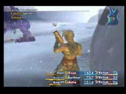 Final Fantasy XII - Fabunil (Fafnir) auf Mindestlevel - YouTube