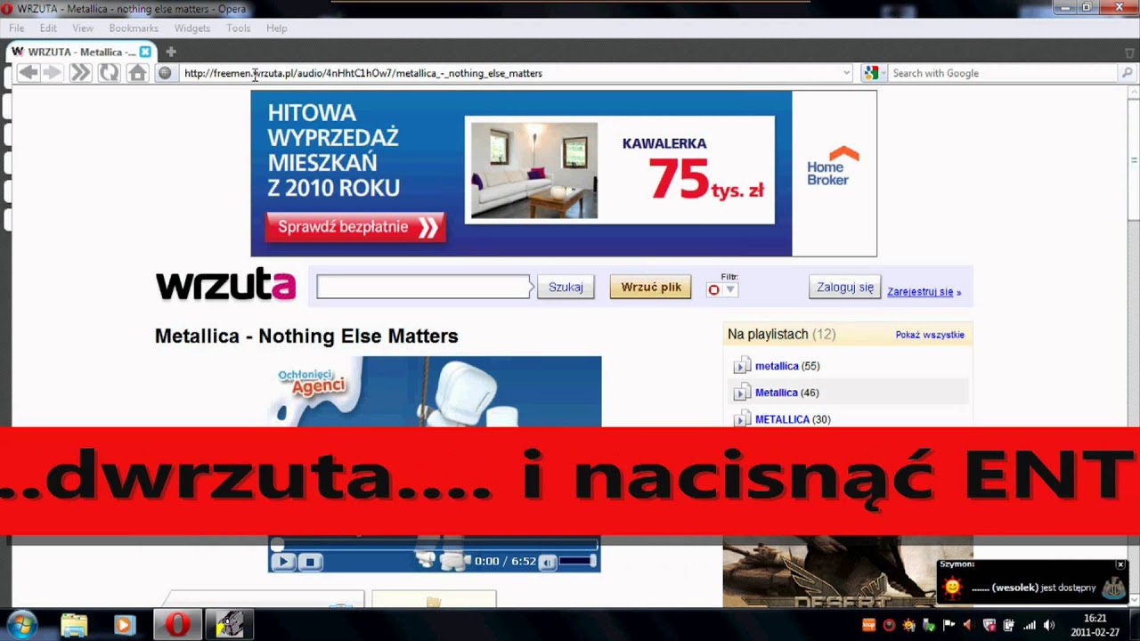 Jak błyskawicznie ściągć z wrzuta.pl - YouTube