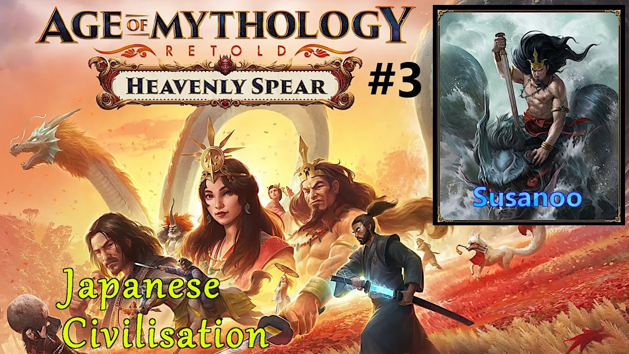 🎮 Age of Mythology Retold 🎮 Heavenly Spear: Let's Test Japanese ...