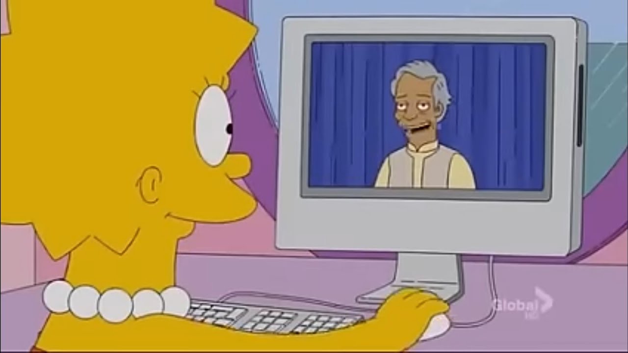 Doctor Muhammad yunus in simpsons cartoon prediction - the sympsons ...