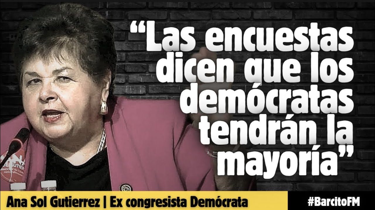 #BarcitoFM: Conversamos con Ana Sol Gutierrez, ex congresista de ...