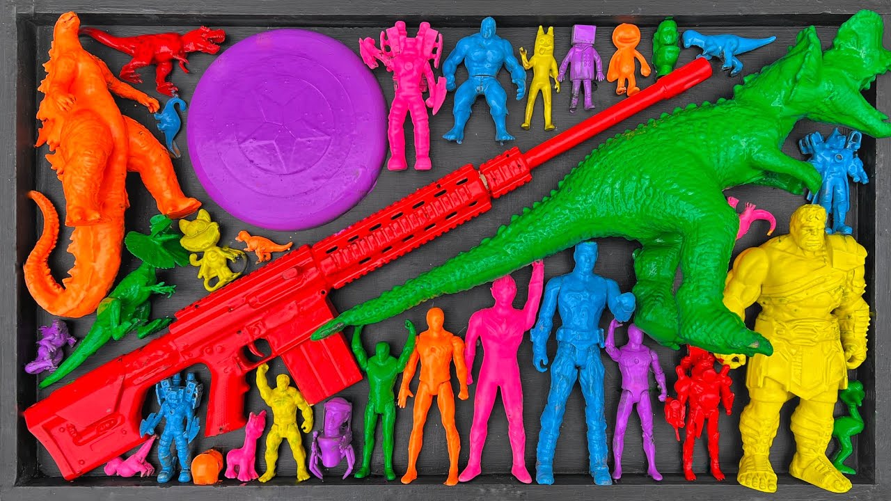 Dinosaurus Jurassic World Dominion:T-Rex/Nerf Gun/Godzilla/Squid Game ...