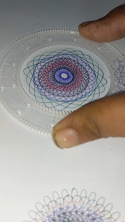 How to Draw Spirograph designs #art #spirograph #artdrawing #spirographdrawing #asmrsounds # ...