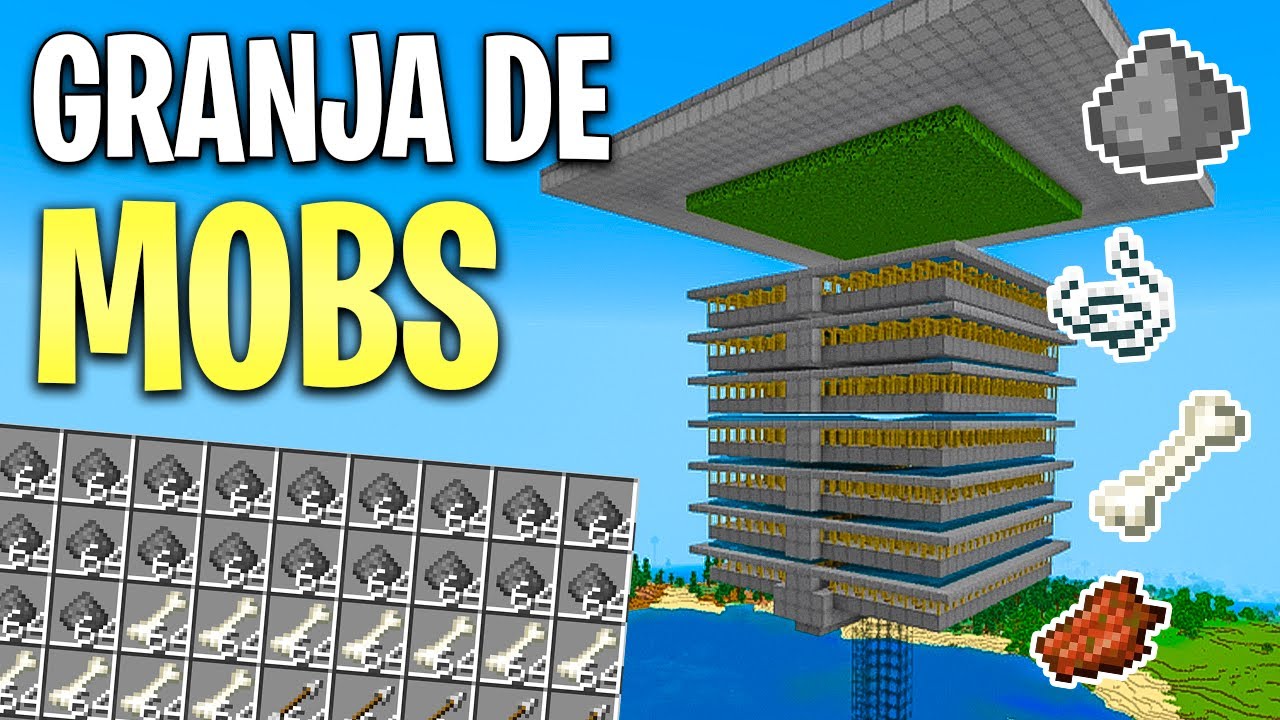 Como Hacer Una Granja De Mobs Minecraft Bedrock 1 20 Youtube