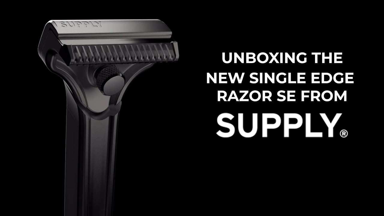Supply Single Edge Razor SE Unboxing + Comparison With The Original ...