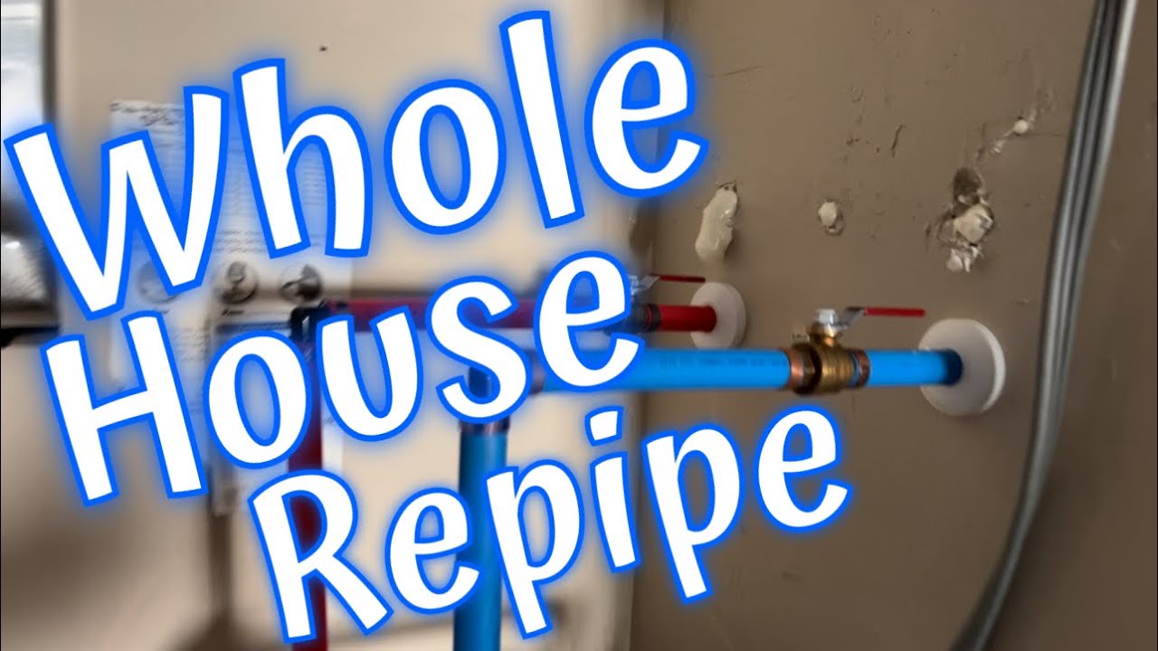 Repipe Replacement Of All Hot & Cold Copper Water Supply Pipes With New ...