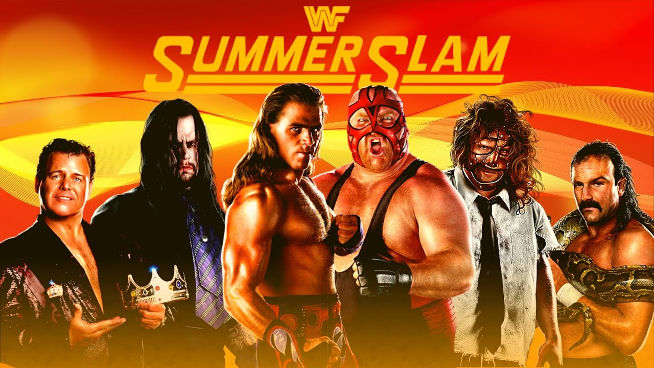 WWE SummerSlam 1996 - John Michael vs. Védeure et Connexion 56k - YouTube