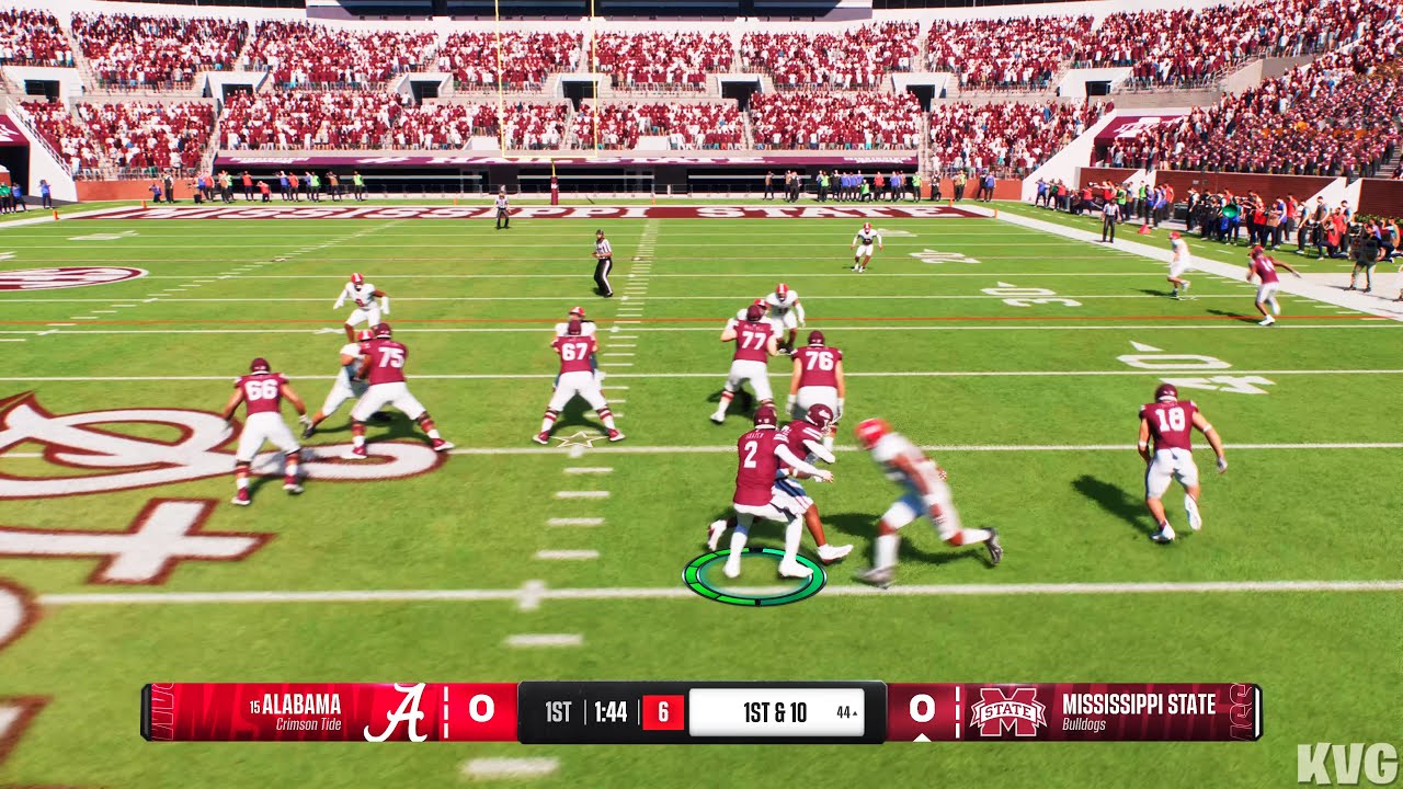 College Football 25 - Alabama Crimson Tide vs Mississippi State ...