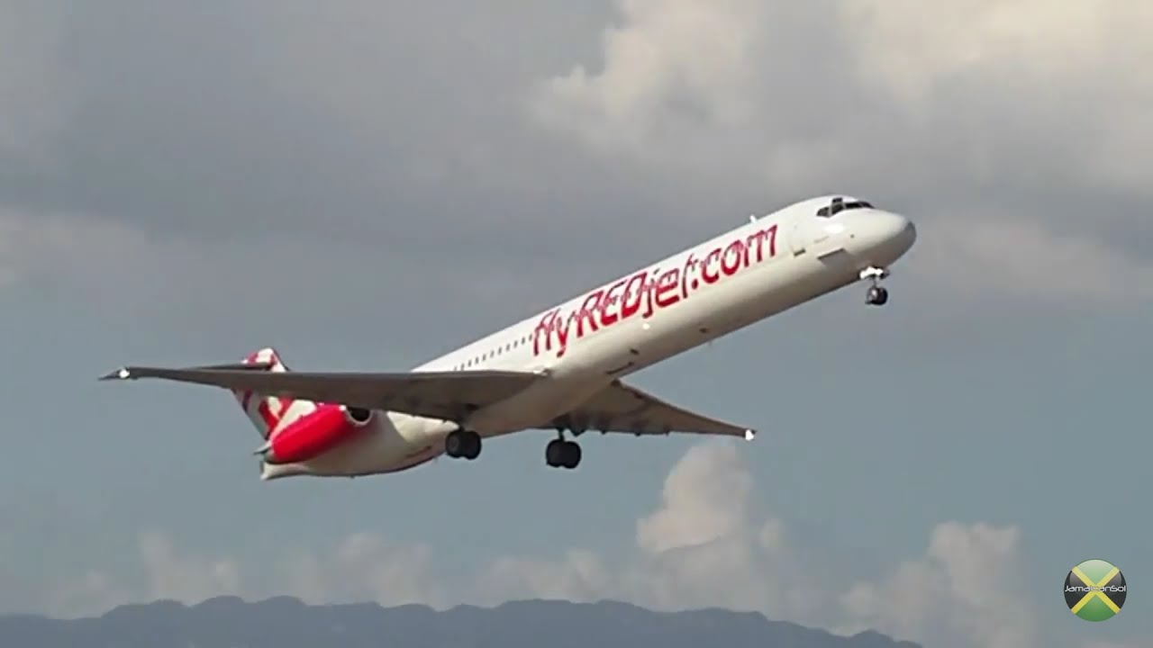REDJET I Inaugural Flight RD 534 From Kingston to Port of Spain (20 Nov ...