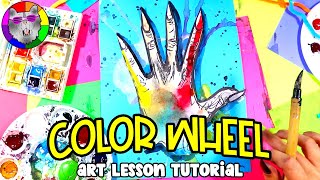 Make a Color Wheel Artwork with this Middle School Art ... | Doovi
